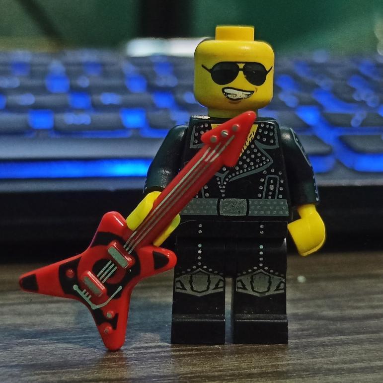 Jual mini figure lego rocker | Shopee Indonesia