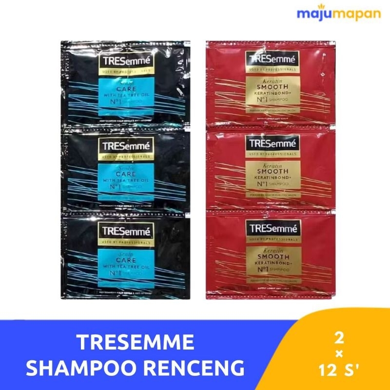 Jual TRESemme Shampoo Renceng 2×12s' | Shopee Indonesia