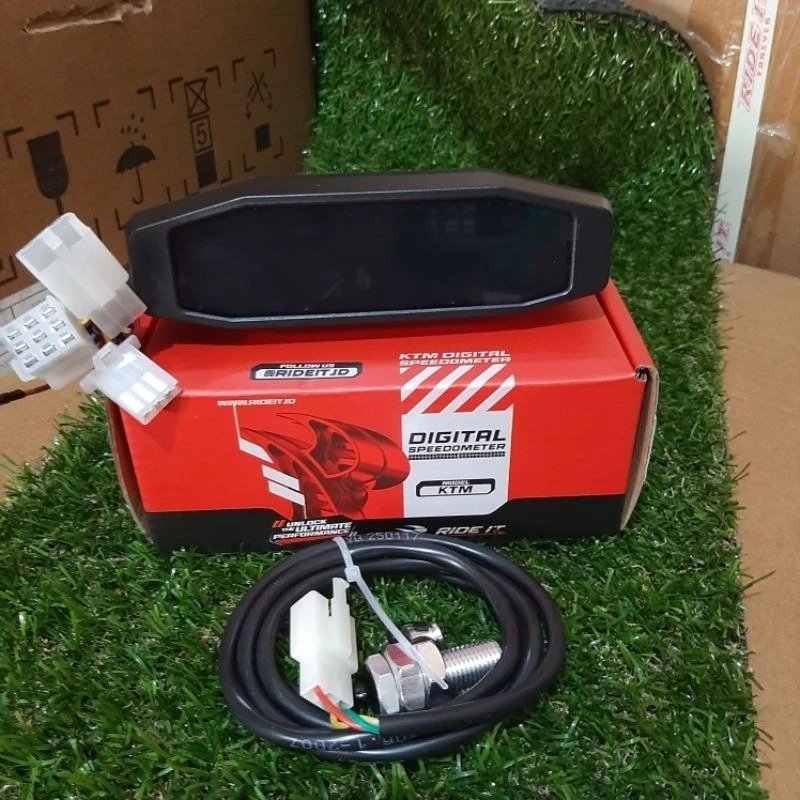 Jual Speedometer KTM Full digital Set pangkon Full CNC Digital by Ride ...