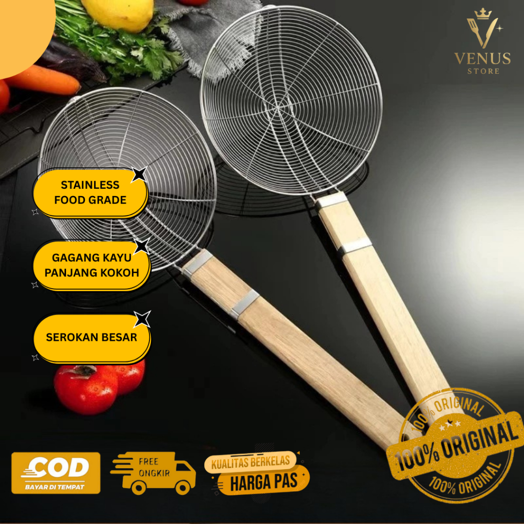 Jual King Balance Saringan Kayu Jumbo Besar Stainless Steel Tebal ...