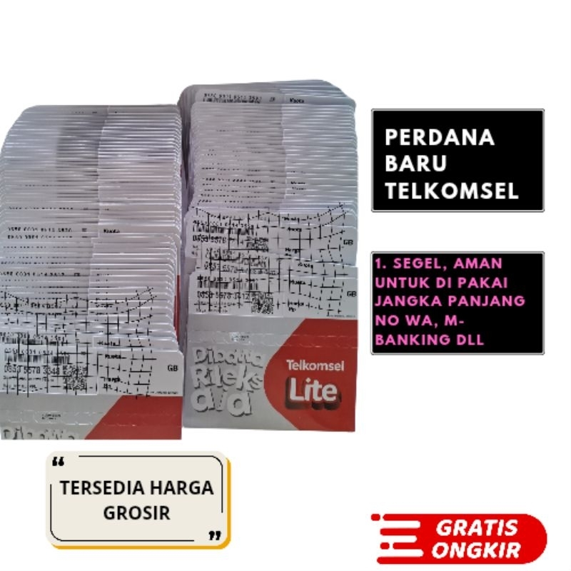 Jual Kartu baru perdana Telkomsel segel 0k | Shopee Indonesia