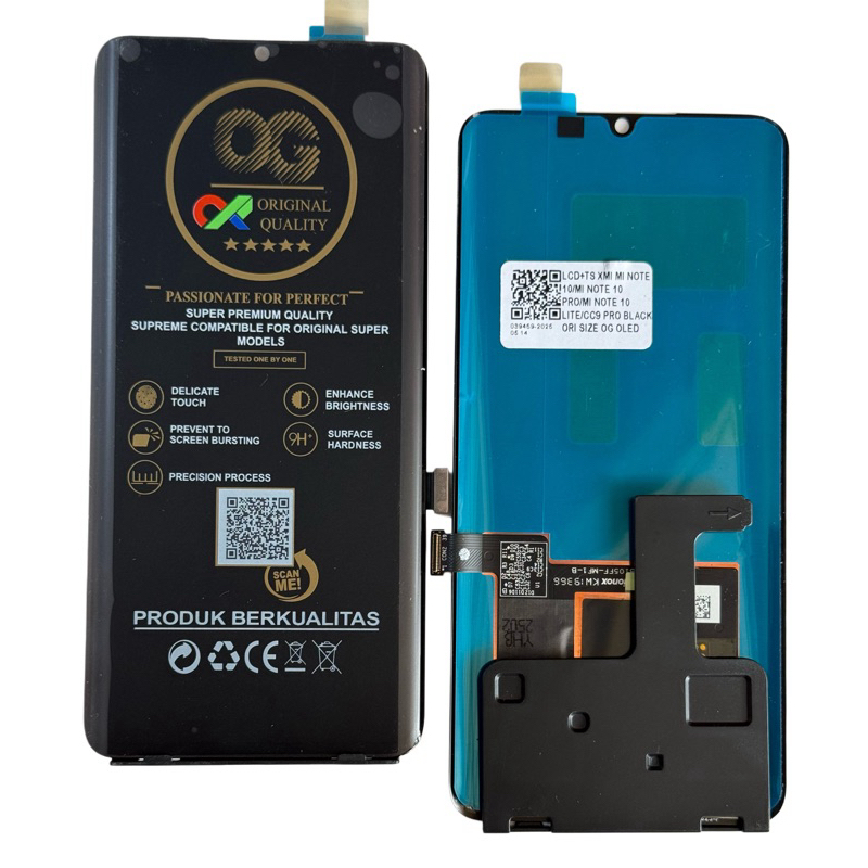 Jual lcd touchscreen xiaomi mi note 10/mi note 10 pro/mi note 10 lite/pro/CC9 pro original Oled ...