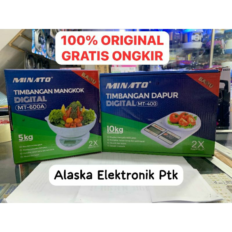 Jual Timbangan Digital 5kg-10kg MINATO/ Timbangan Digital Minato 5Kg dan 10Kg | Shopee Indonesia