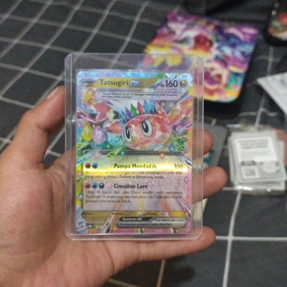 Jual Kartu Pokemon ID Tatsugiri Terastal EX - Kilat Rasi Sv8s 140/182 ...