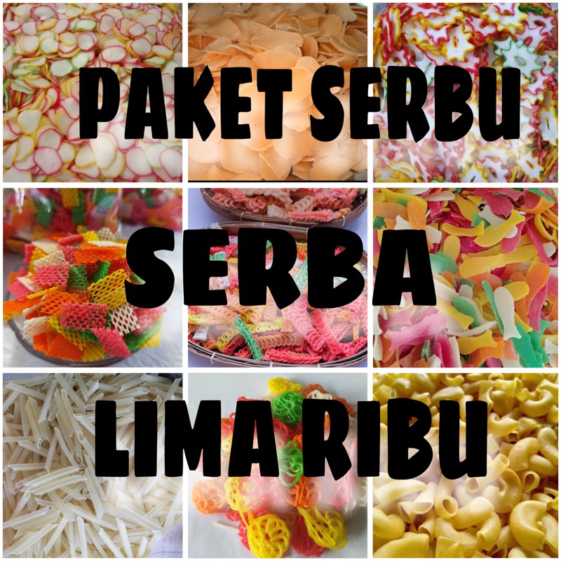 Jual Kerupuk mentah toping seblak serba 5rb | Shopee Indonesia