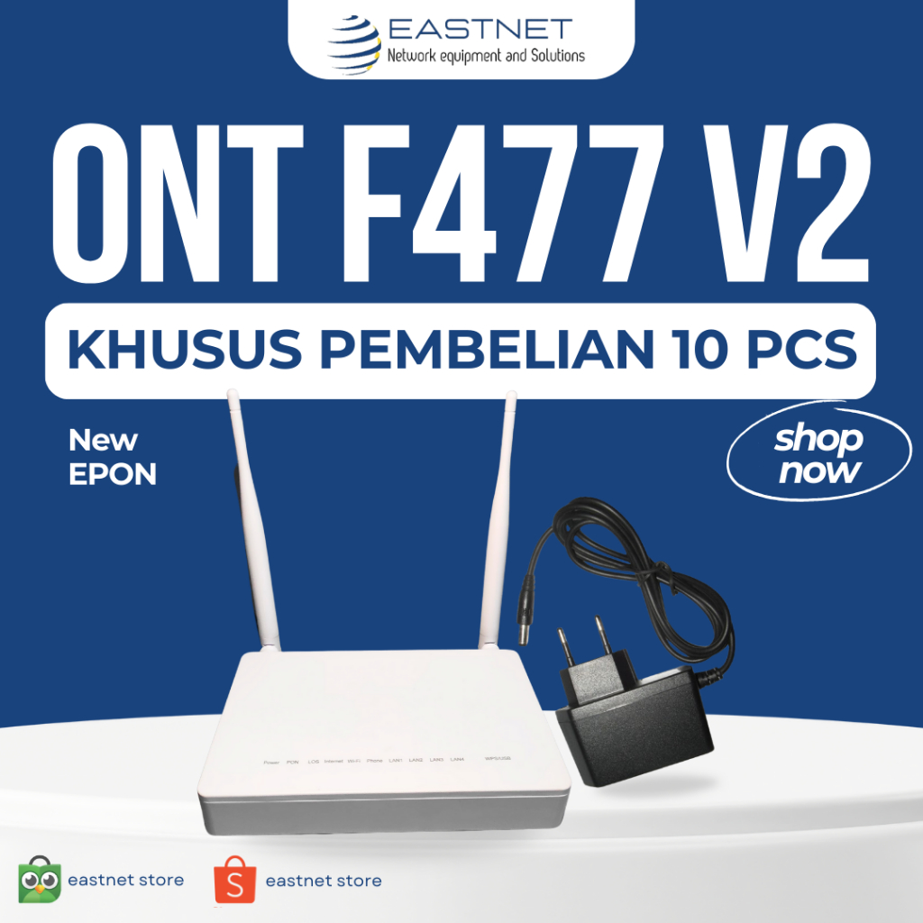 Jual modem epon zte f477 v2 new (10 pcs) | Shopee Indonesia