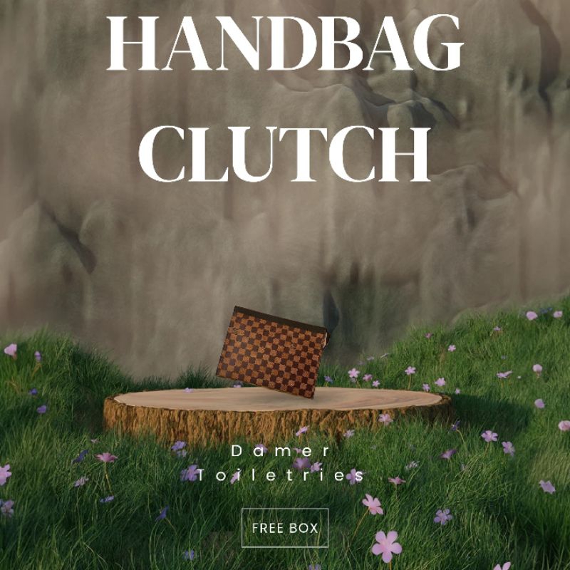 Jual Handbag coklat READY 4MOTIF FREE BOX | Shopee Indonesia