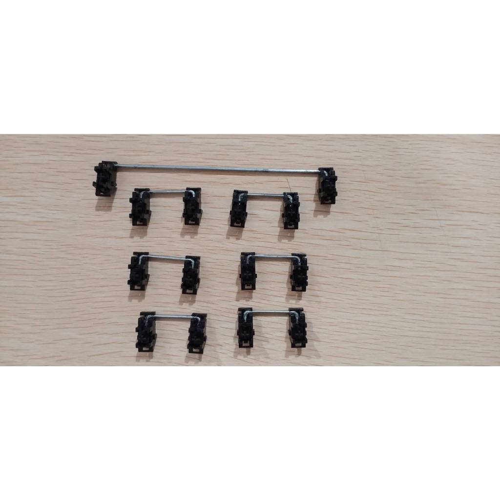 Jual Plate Mount Keyboard Stabilizer Sets TKL Black Full Size | Shopee ...