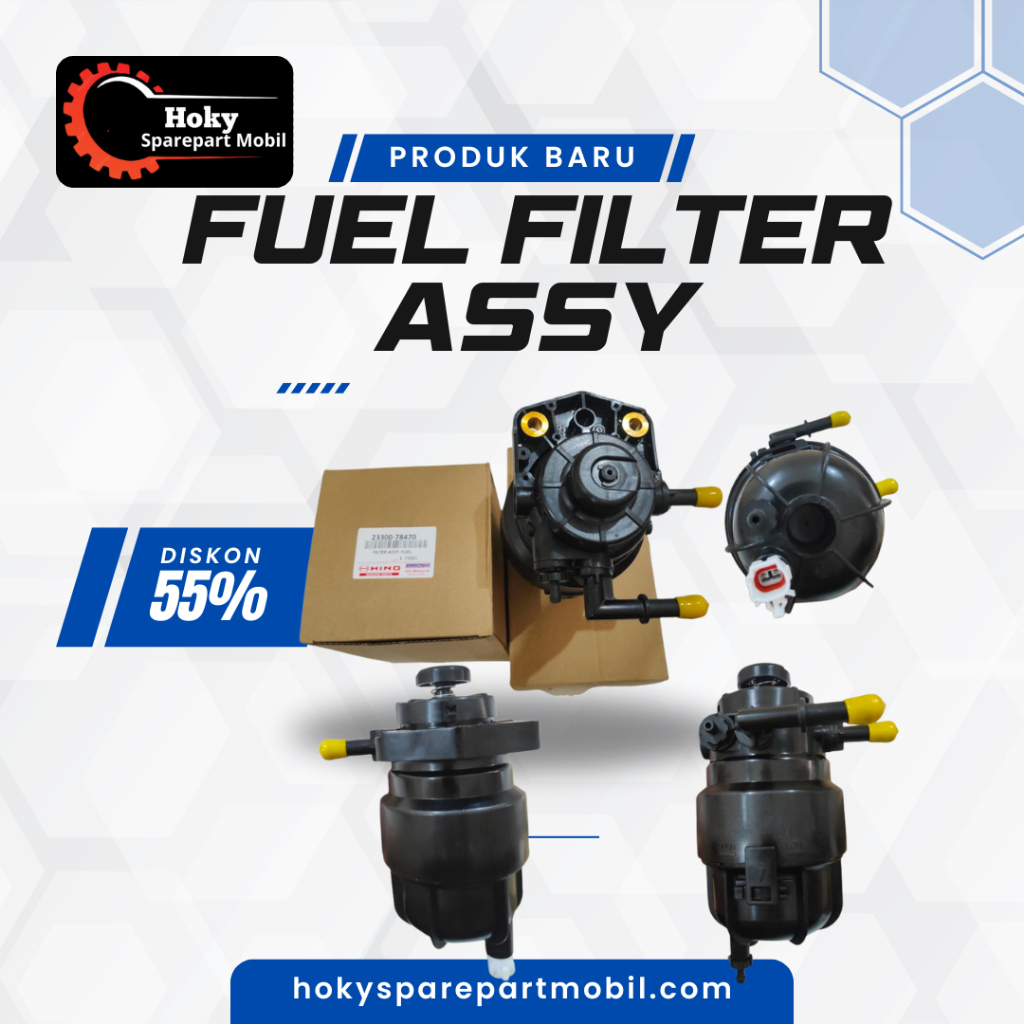 Jual SEPARATOR/ FUEL FILTER ASSY UP NO4C/ TOYOTA DYNA/ HINO DUTRO 136 ...