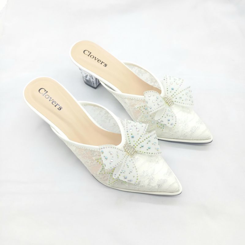Jual Clovers Store Sandal Pesta Pernikahan Wanita Sandal Wisuda Variasi ...