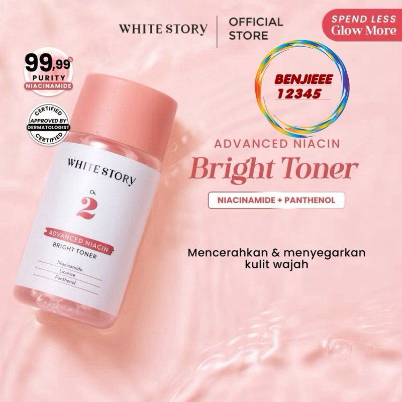 Jual White Story Brightening Toner bright toner WHITESTORY WHITE STORY ...