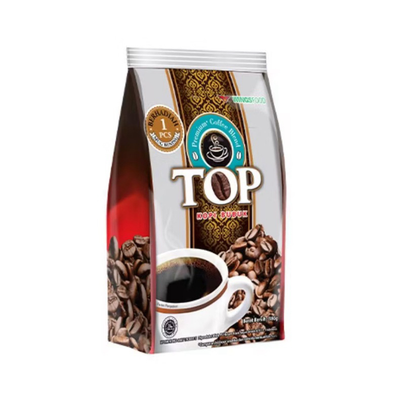Jual Top Coffee Kopi Murni Pack 350gr/kopi toraja 158gr | Shopee Indonesia