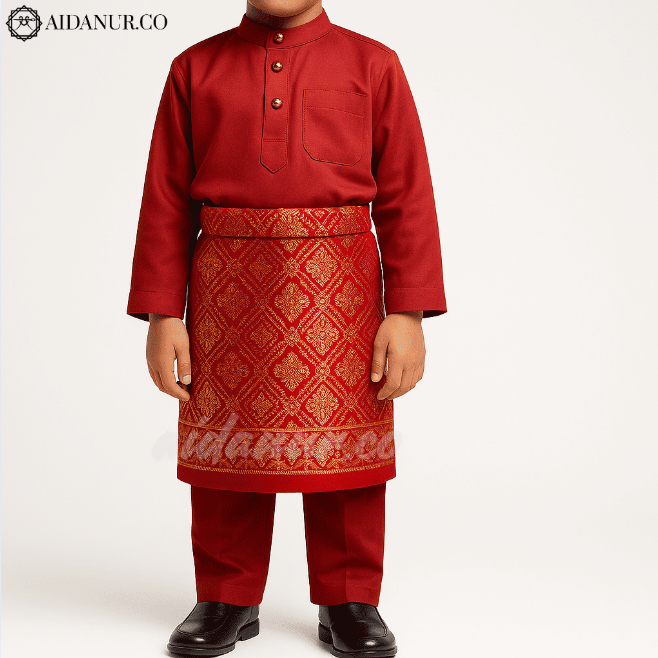 Jual Kain sampin anak/Kain sampin melayu anak/kain sampin songket ...