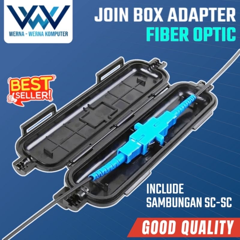 Jual Join box Adapter FO fiber optic SC mini closure tempat sambungan ...
