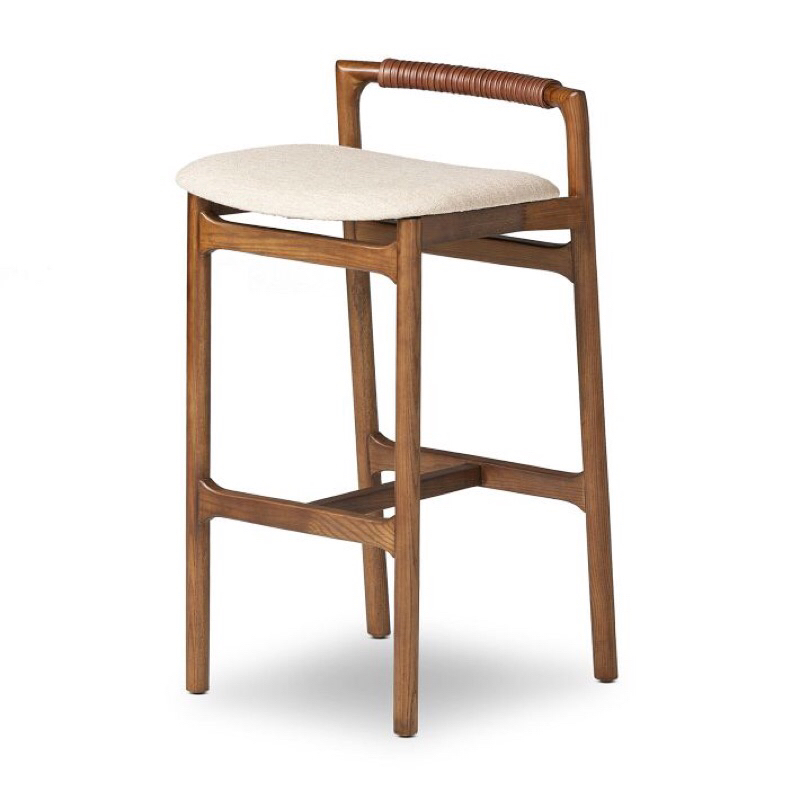 Jual Kursi Cafe Estetik Caton Bar Chair Kombinasi Kain Meubel Busa ...
