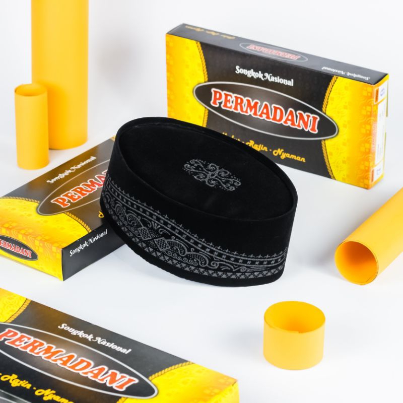 Jual Peci Songkok Batik Klasik - Warna Hitam, Blusdru Halus Dan Tebal ...