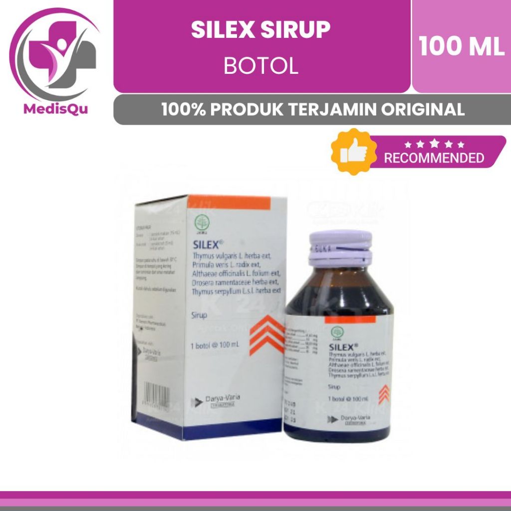 Jual SILEX SYRUP BOTOL ISI 100 ML | Shopee Indonesia
