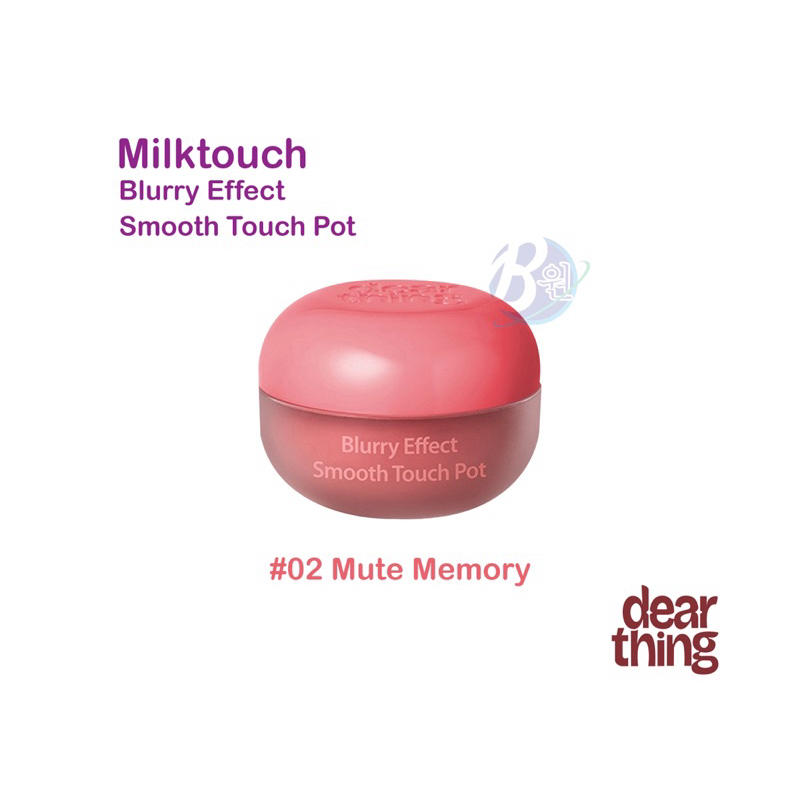 Jual milktouch dear thing Blurry Effect Smooth Touch Pot 5g | Shopee ...