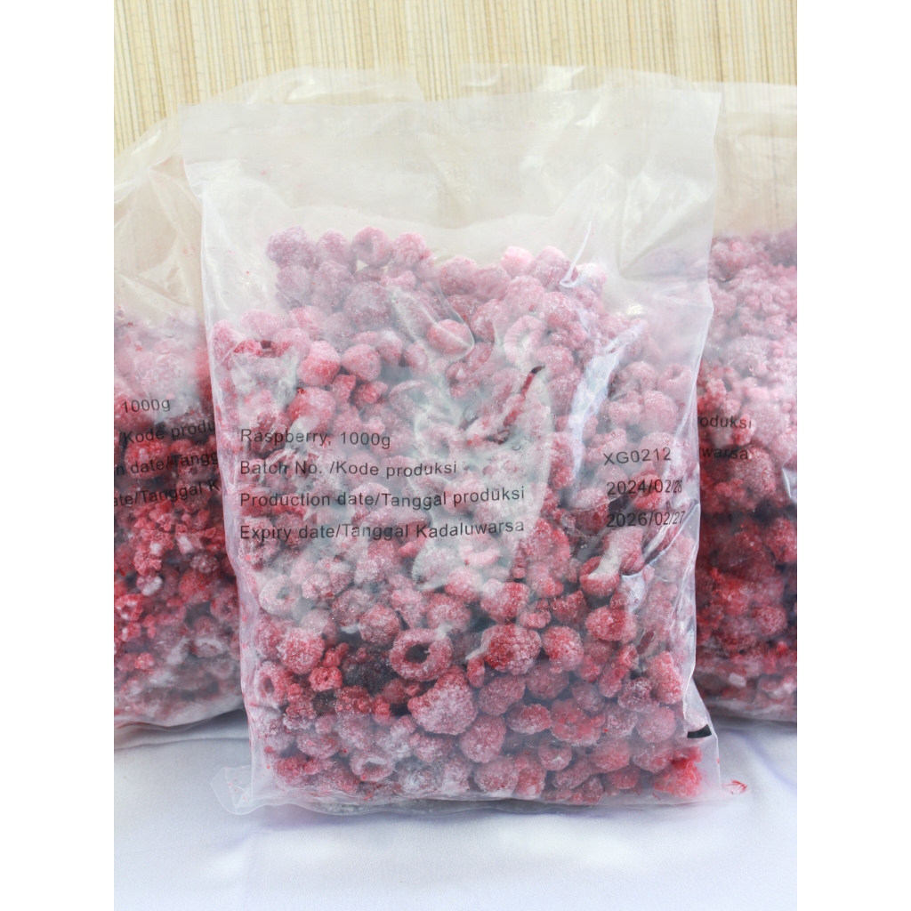 Jual FROZEN RASPBERRY 1 KG | Shopee Indonesia