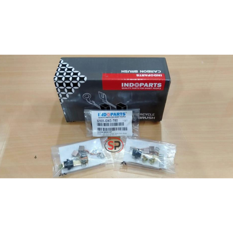 Jual CARBON BRUSH / 32101-GW3-780 / HONDA BEAT , SCOOPY , SPACY , VARIO ...