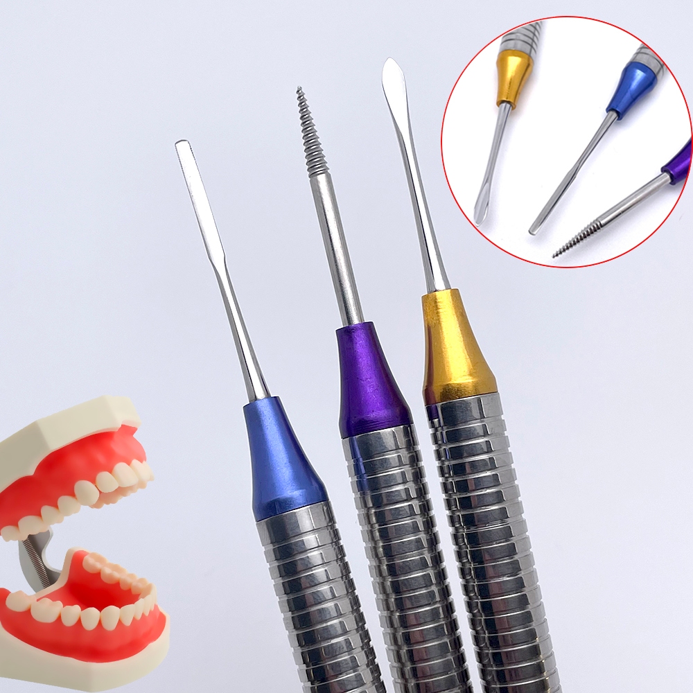 Jual Dental Broken Root Drill Remnant Extractor Dental Extractor Apical ...