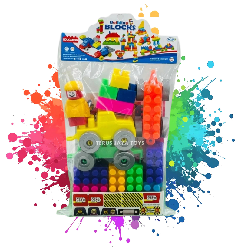 Jual Mainan Block Edukasi Building Brick Balok Susun Edukatif ...