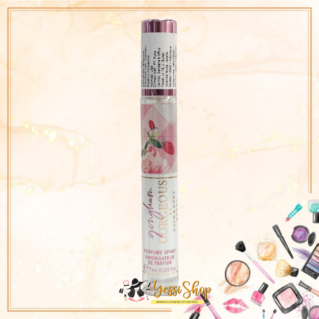 Jual Bath & Body Works GINGHAM GORGEOUS Mini Perfume Spray 7ml | Shopee ...