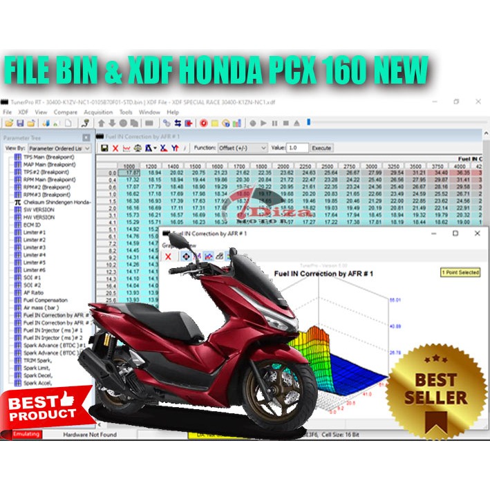 Jual File REMAP BIN & XDF HONDA PCX 160 NEW K1ZV | Shopee Indonesia