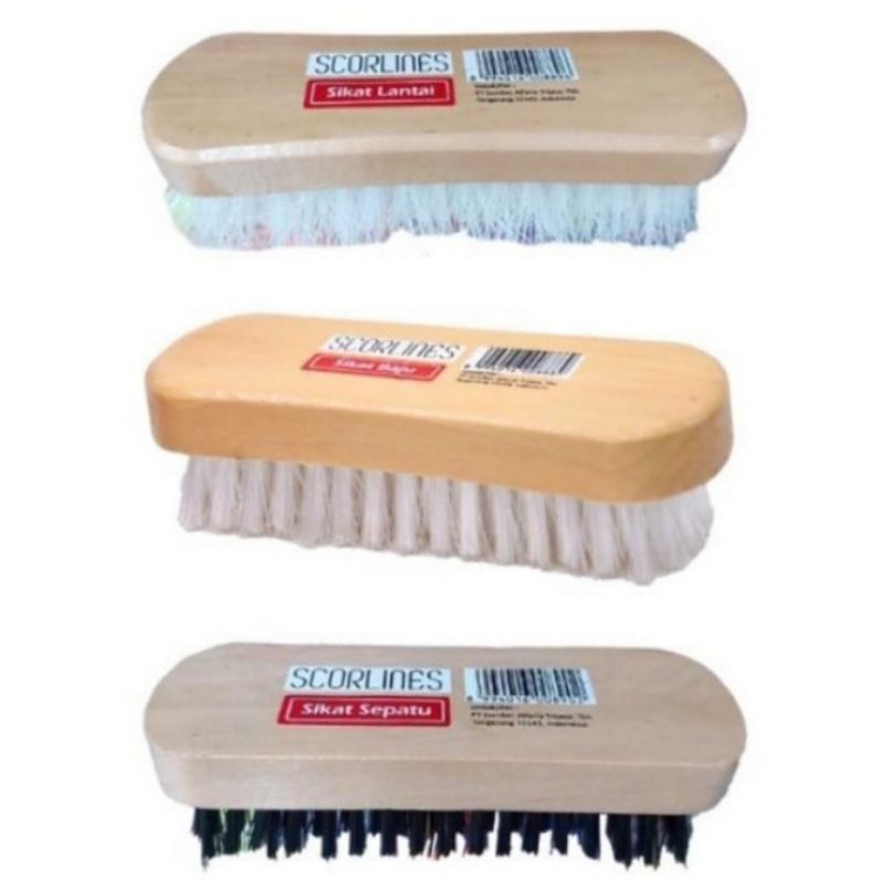 Jual scorlines sikat sepatu kepala kayu | Shopee Indonesia