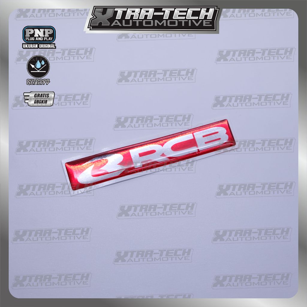 Jual Emblem logo rcb / emblem timbul rcb / sticker rcb / stiker logo ...