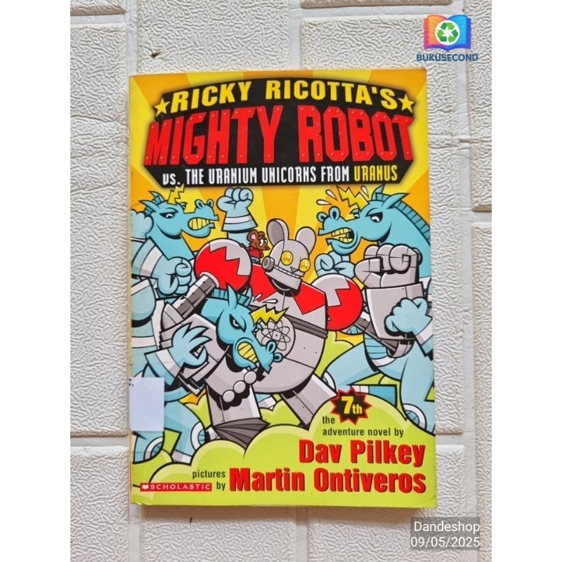 Jual Ricky Ricotta's Mighty Robot vs The Uranium Unicorns from Uranus ...