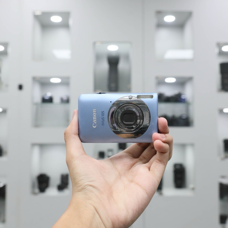Jual Digicam Canon IXUS 105 Blue | Shopee Indonesia