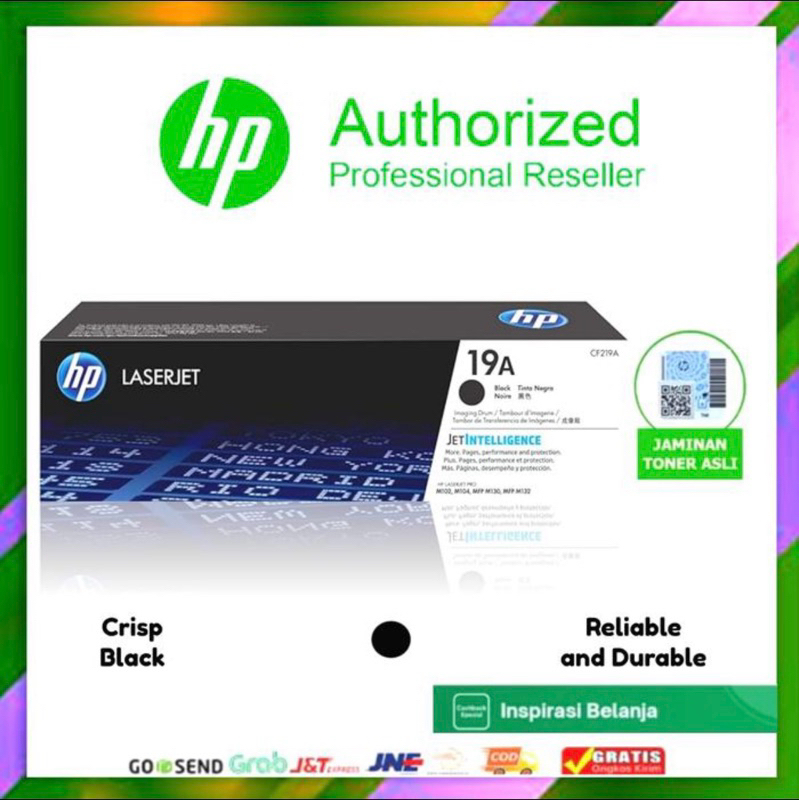 Jual Toner hp laserjet 19A black original | Shopee Indonesia