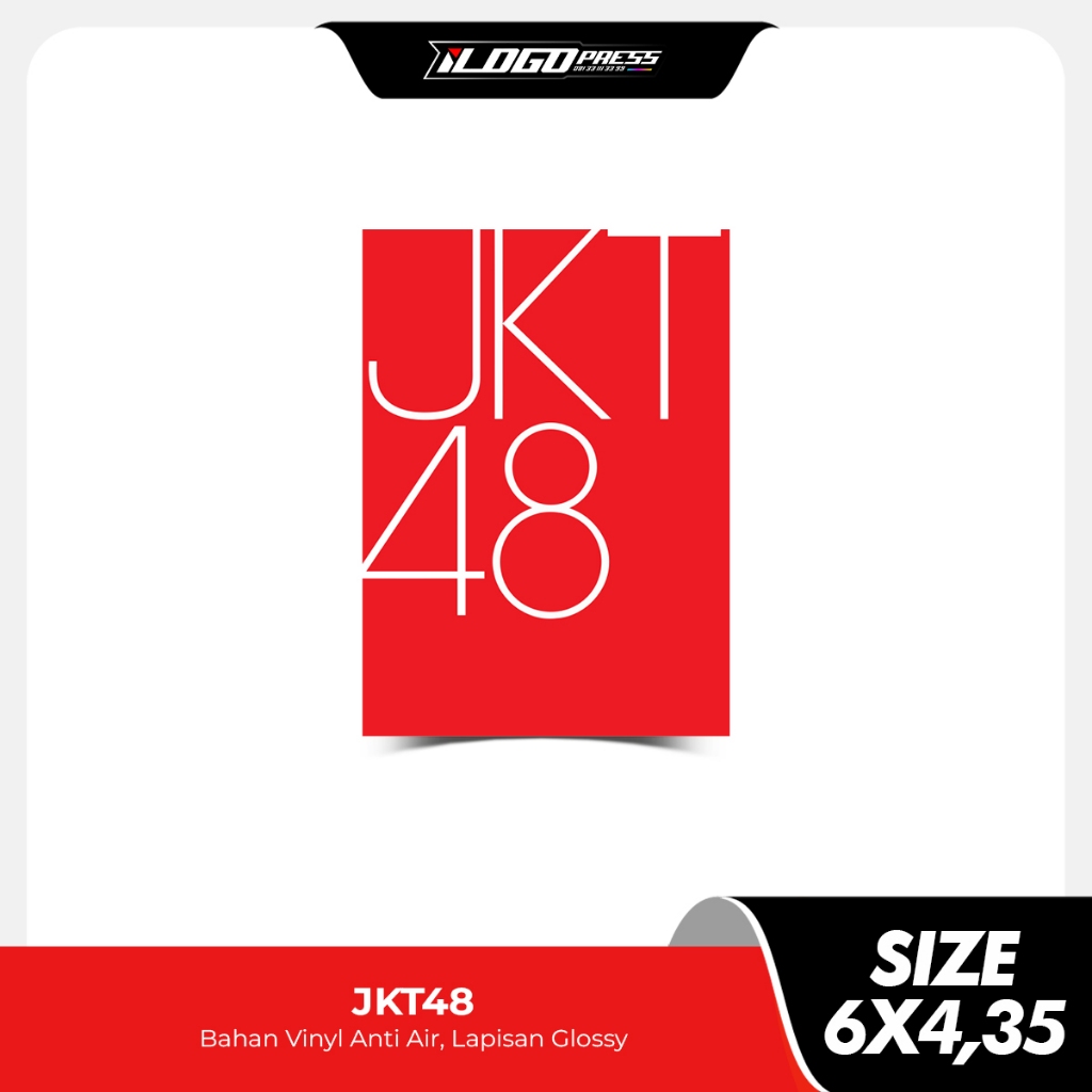 Jual Stiker JKT48 Sticker Musik Idol Grup Band Vinyl Anti Air / Sticker ...