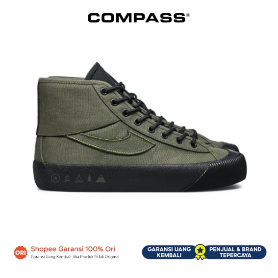 Jual Compass Retrograde Camp Hi Olive | Shopee Indonesia