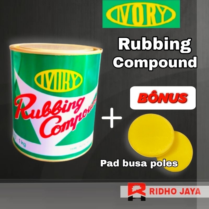 Jual IVORY 1KG Polish Penghilang Baret Pengkilap Body Mobil Motor ...