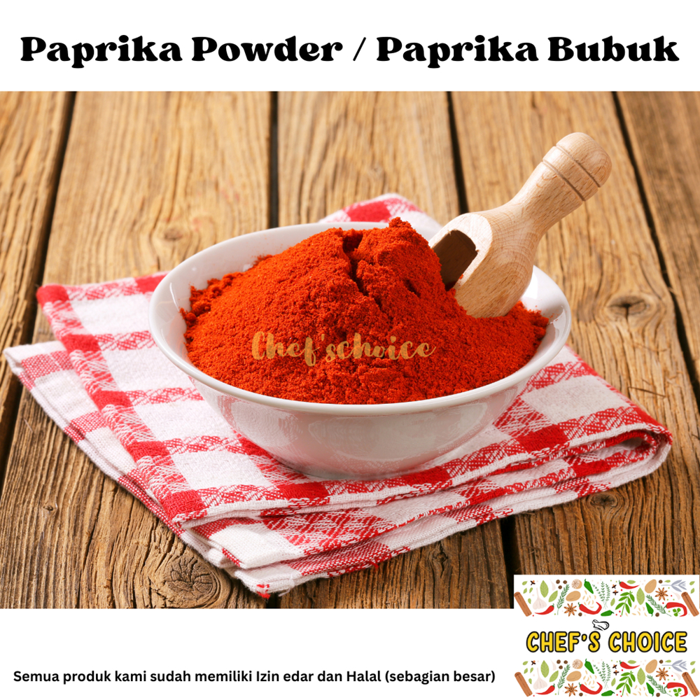 Jual Paprika Powder 50 gram / Paprika Bubuk 50 gram | Shopee Indonesia