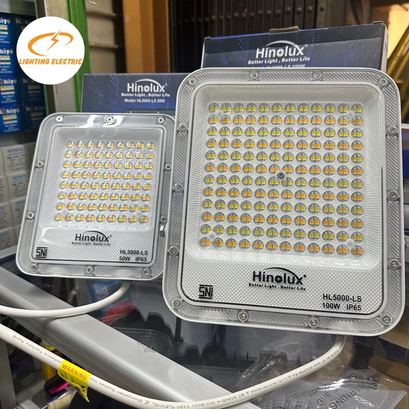 Jual Hinolux Hl5000-LS lampu sorot tembak floodlight 50W 100W 150W 200W ...