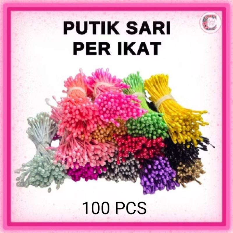 Jual PUTIK SARI Bunga 100 pcs | Shopee Indonesia