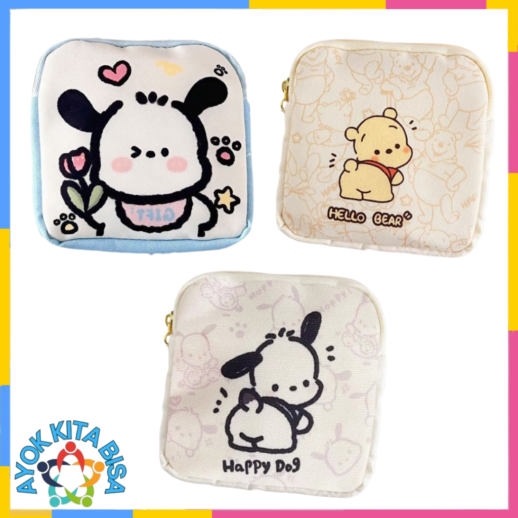 Jual DSM Dompet Penyimpanan Serbaguna Dompet Penyimpanan Pembalut Pouch ...