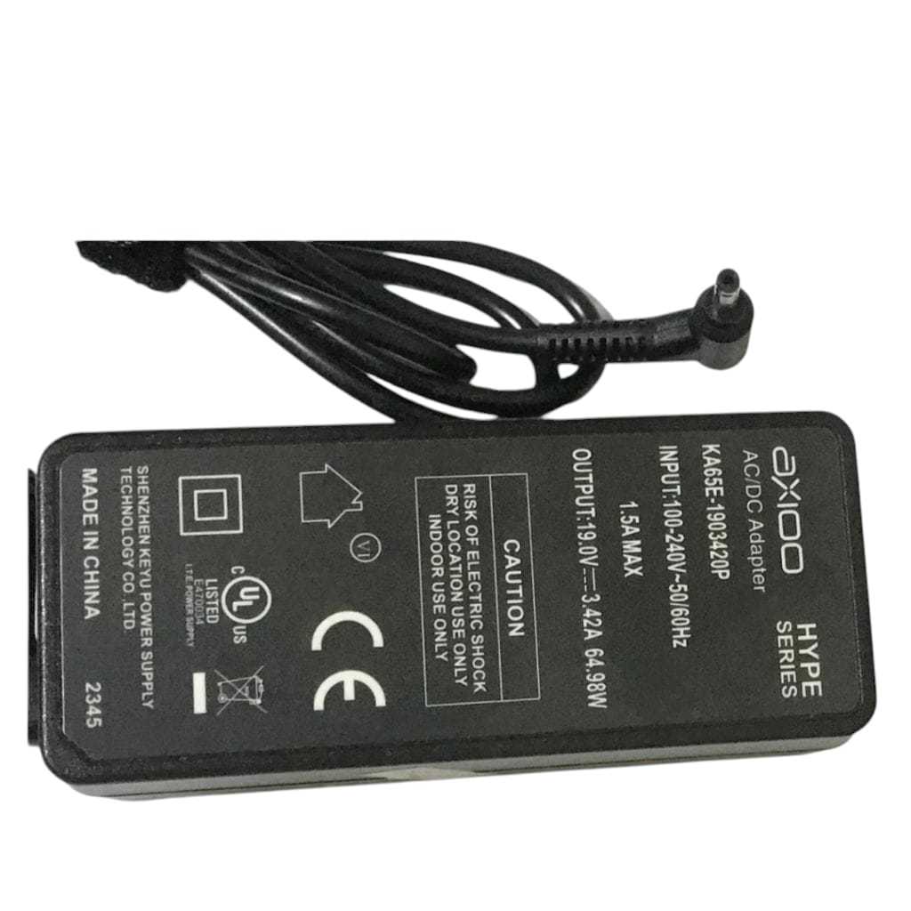 Jual Adaptor Charger Laptop Axio Axioo Hype 5.19V~3,42A DC 3.5*1.35mm ...