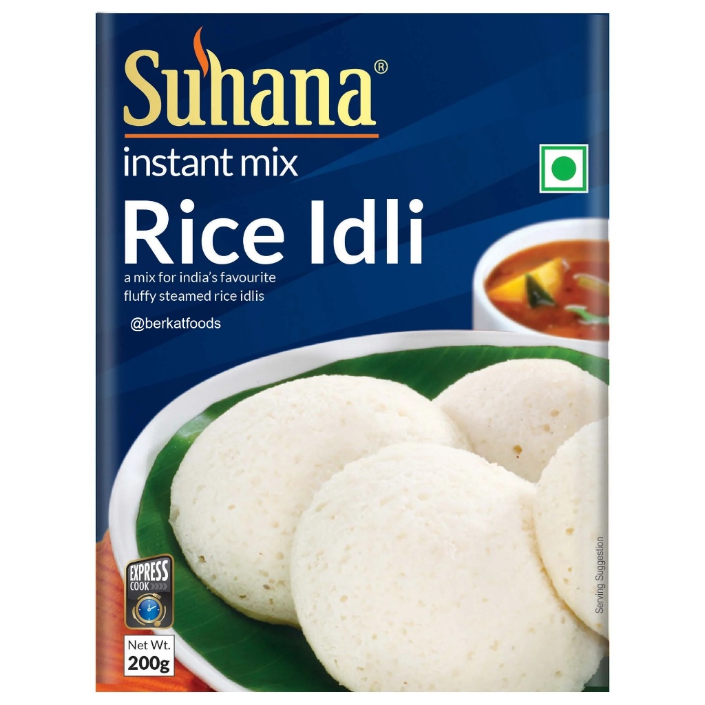Jual Instant Mix Rice Idli Suhana / Premix Fluffy Steamed Rice Cake ...