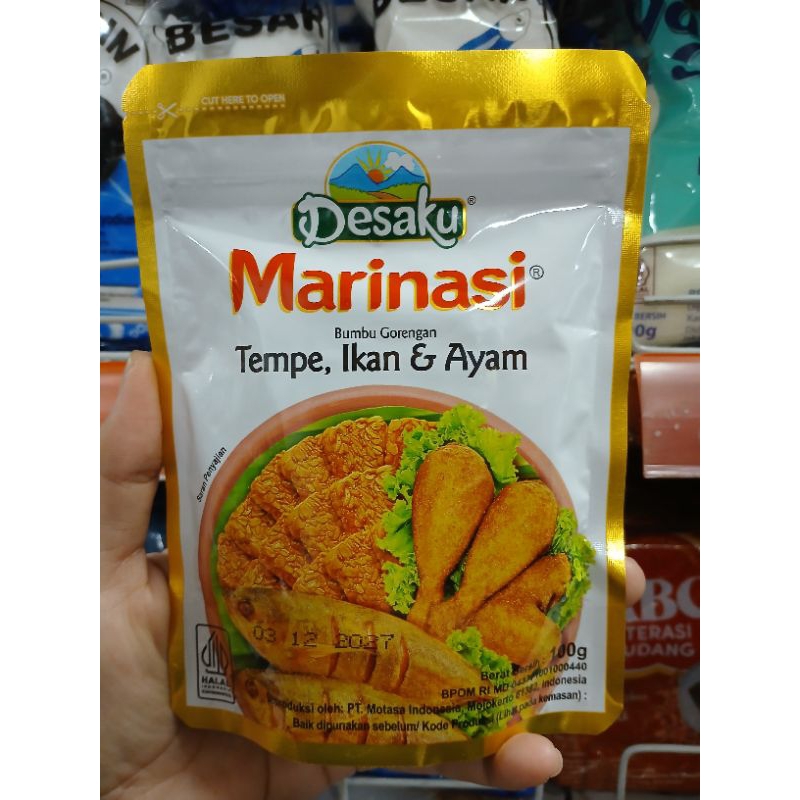 Jual Desaku Marinasi tempe ikan dan ayam 100g | Shopee Indonesia