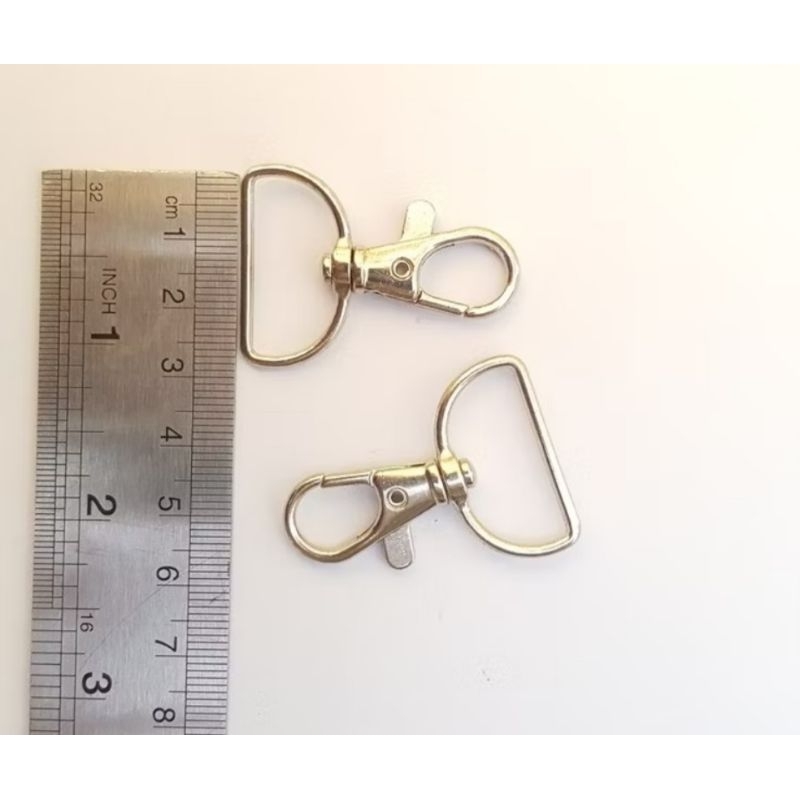 Jual kait besi/ kail cantolan tali ID card/ kunci | Shopee Indonesia