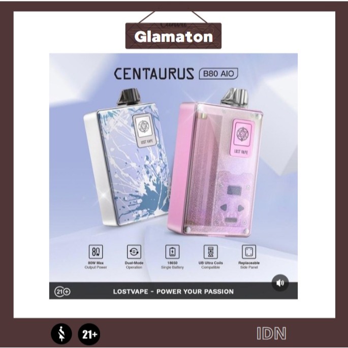 Jual AIO KIT CENTAURUS B80 80W AUTHENTIC CENTAURUS B80 | Shopee Indonesia