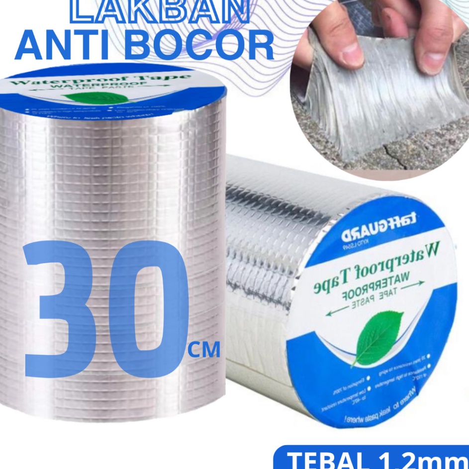 Jual Best WATERPROOF LAKBAN ANTI BOCOR ALUMINIUM ALUMUNIUM FOIL SOLASI TANDON SENG ATAP TALANG ...