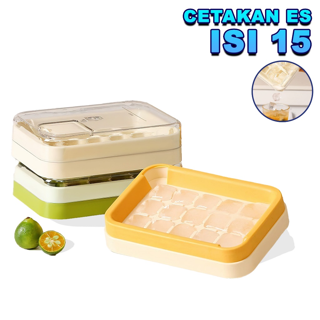 Jual Cetakan Es Batu Kotak Tempat Es Batu Kotak Ice Cube Cetakan Es ...