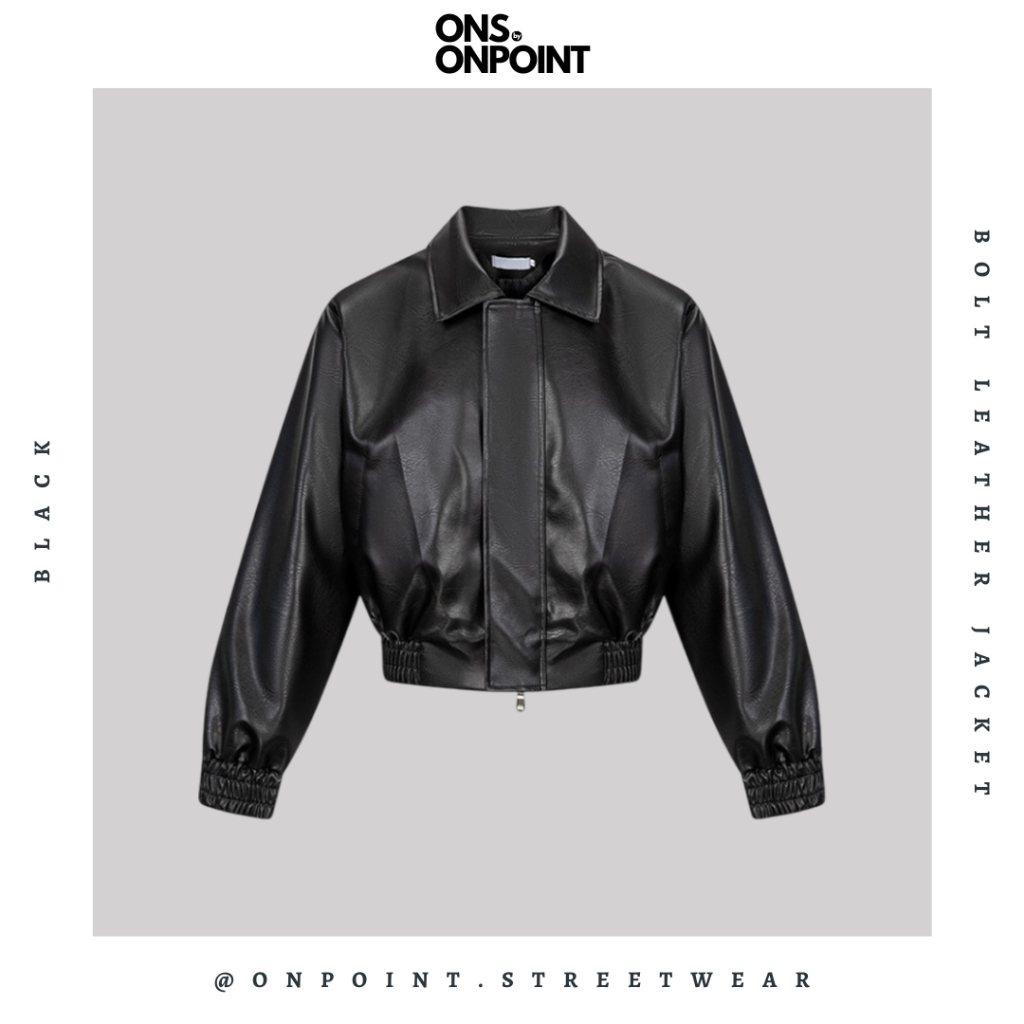 Jual [ONS BY ONPOINT] Bolt Jacket - jaket kulit pria leather jacket ...