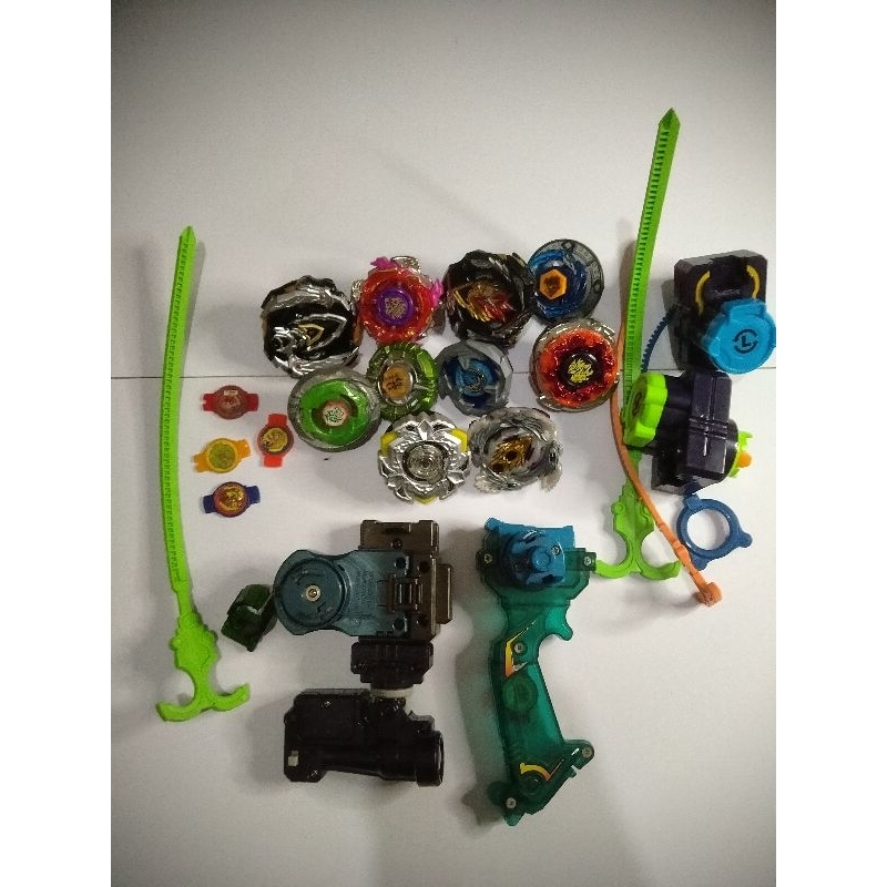 Jual Beyblade Original Tomy LAUNCHER & POINTER Preloved | Shopee Indonesia