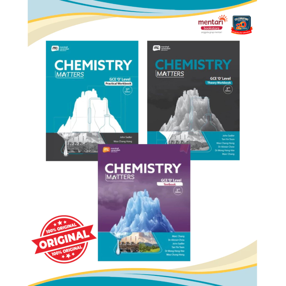 Jual MCE Chemistry Matters GCE O Level (3rd Edition) | Buku Pelajaran ...